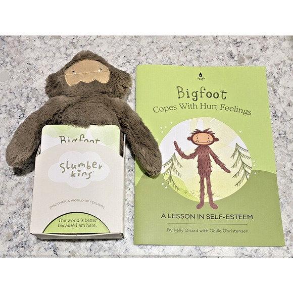 Slumberkins | Toys | Slumberkins 4 Bigfoot Plush Card Storybook Gift ...